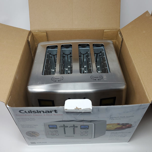 Cuisinart Toasters 4 Slice Countdown Metal Toaster | Bargainwizz