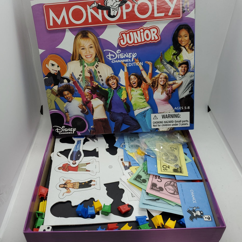 Disney Channel Monopoly Junior Game Hannah Zak Cody Kim | Bargainwizz