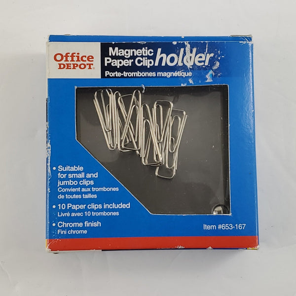Magnetic Paper Clip Holder | Bargainwizz