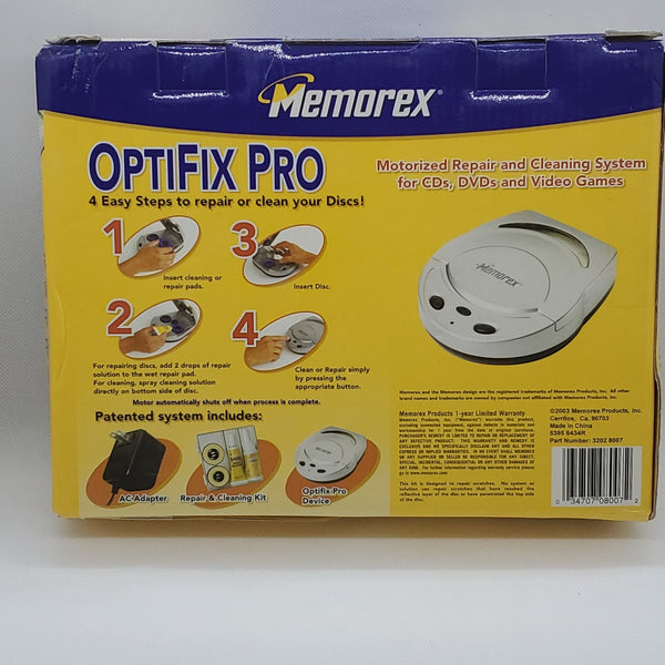 Memorex Optifix Plus CD/DVD/Game Repair Kit | Bargainwizz