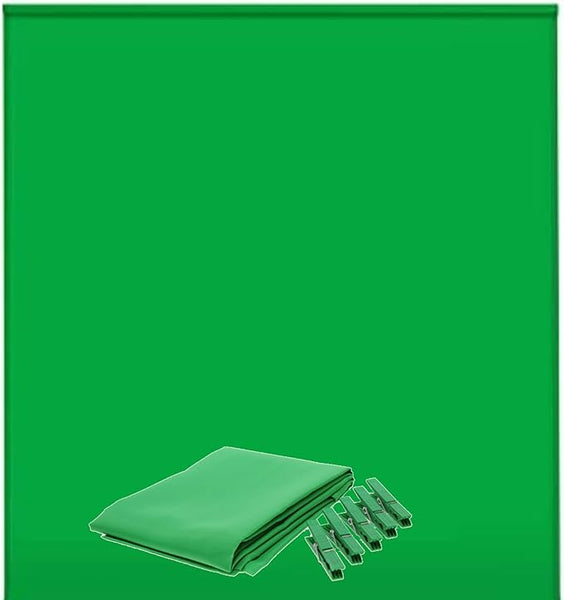 Prime Connect 5' x 4' Green Screen - Content Creator Streaming Video ...